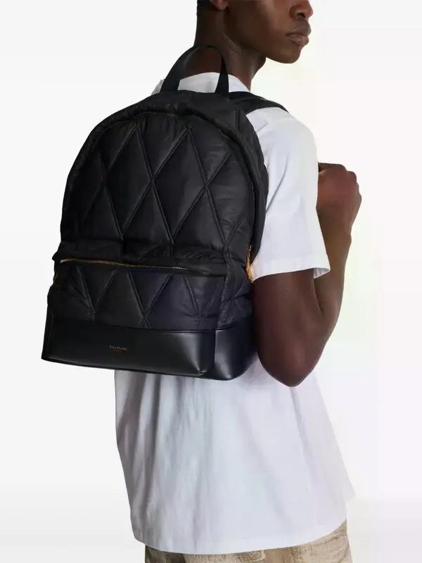 Balmain Quilted Backpack