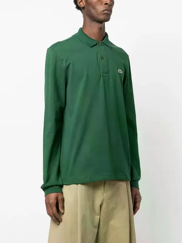 Lacoste Logo-patch Cotton Polo Shirt