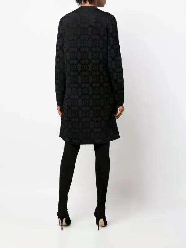 FERRAGAMO Fitted Single-breasted Gancini Coat