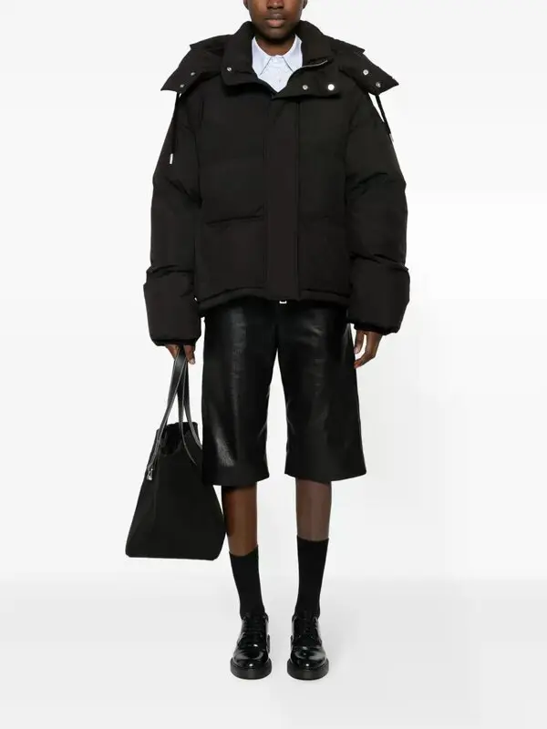 AMI Paris Logo-appliqué Puffer Jacket