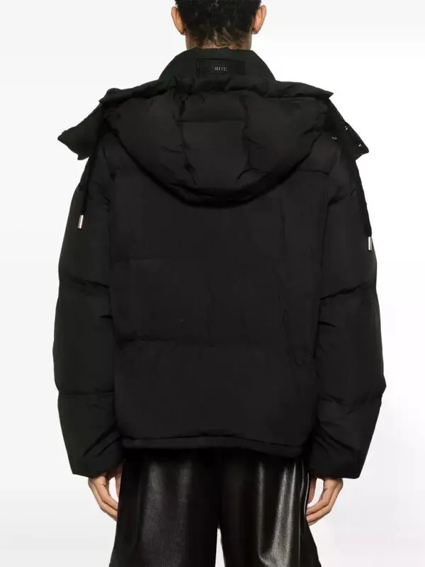 AMI Paris Logo-appliqué Puffer Jacket
