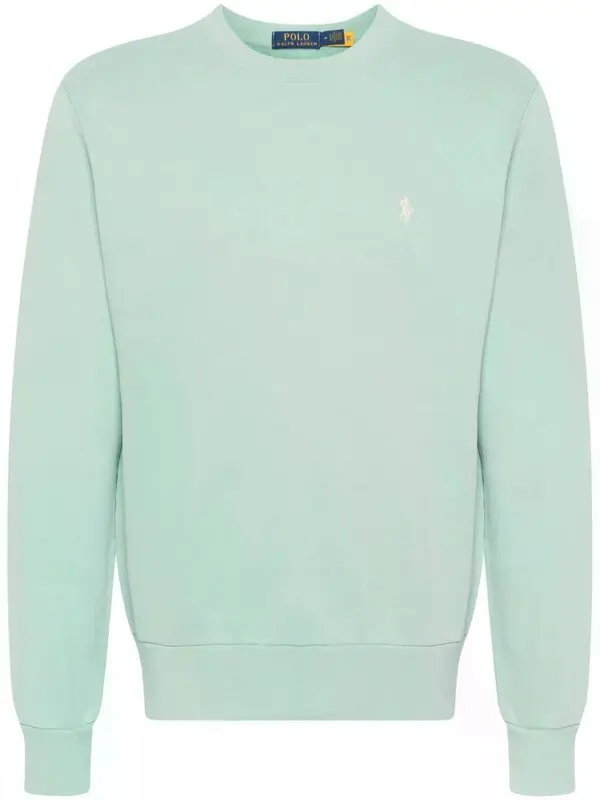 Polo Ralph Lauren Polo-pony Motif Cotton Sweatshirt - Green