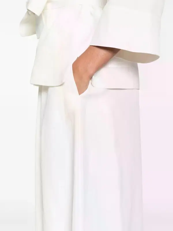 P.a.r.o.s.h Pleated A-line Midi Skirt