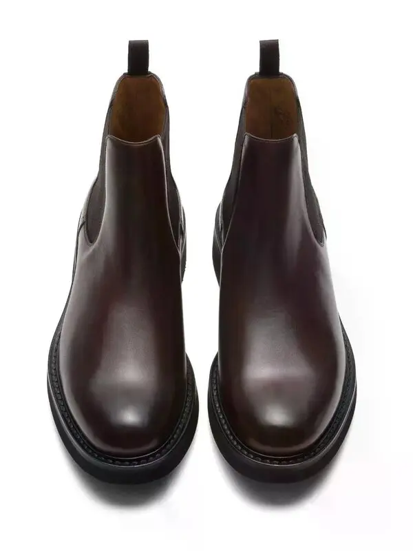 Church's Leather Chelsea Boots - Brown