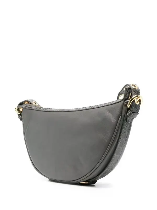 By Far Zip-up Curved Shoulder Bag