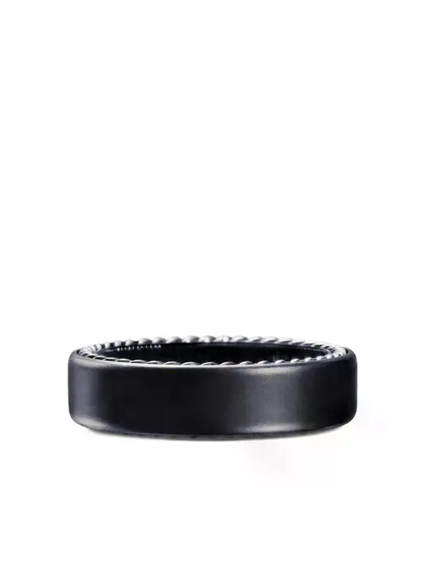 David Yurman Streamline Band Ring - Black