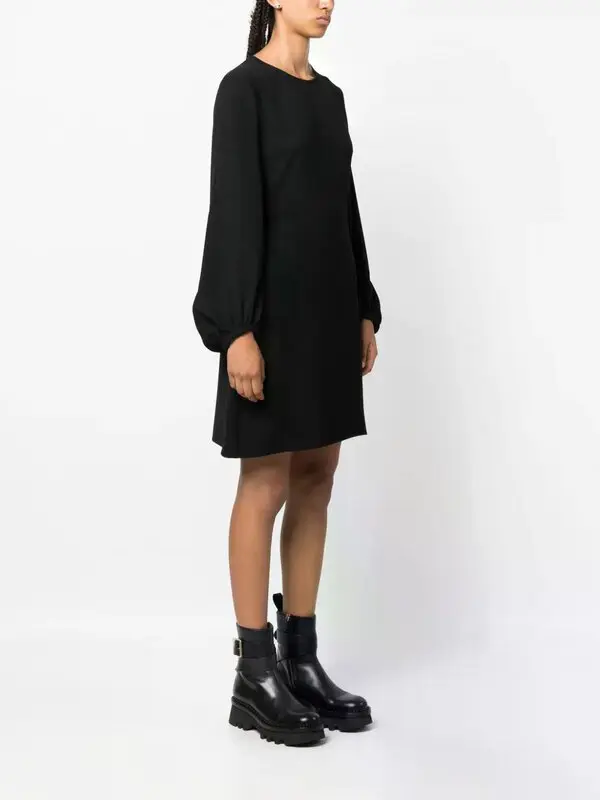 P.a.r.o.s.h Long-sleeved A-line Mini Dress