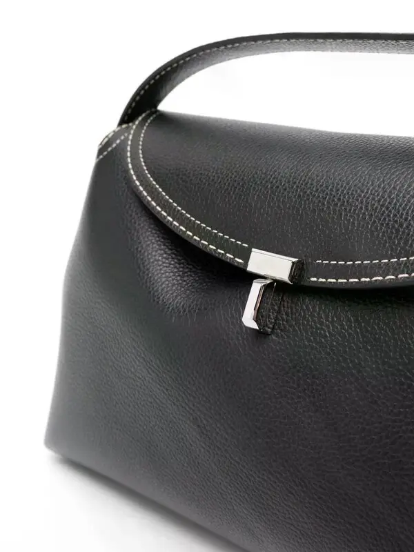 TOTEME T-lock Leather Shoulder Bag