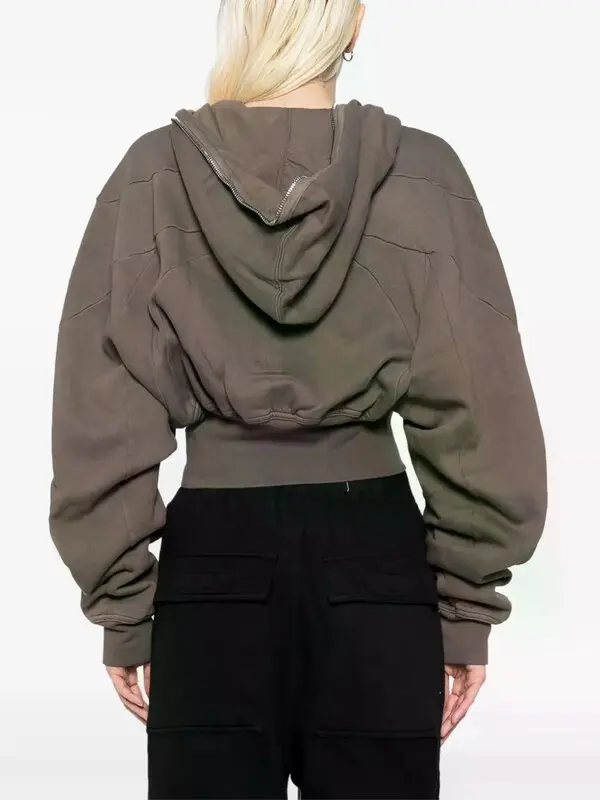 Rick Owens Collage Gimp Hoodie - Brown