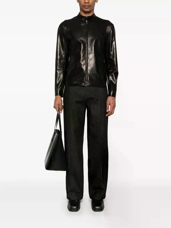 SALVATORE SANTORO Leather Jacket
