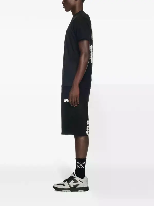 Off-White Spray Arrow Track Shorts