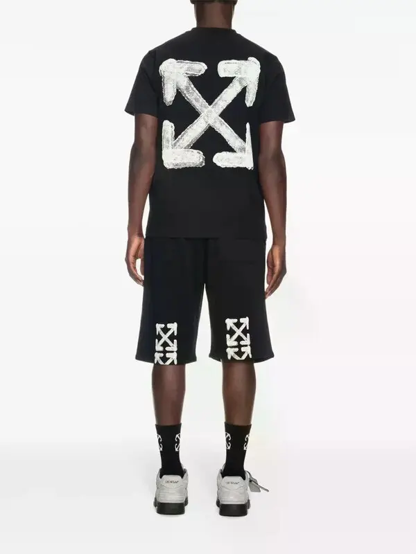 Off-White Spray Arrow Track Shorts
