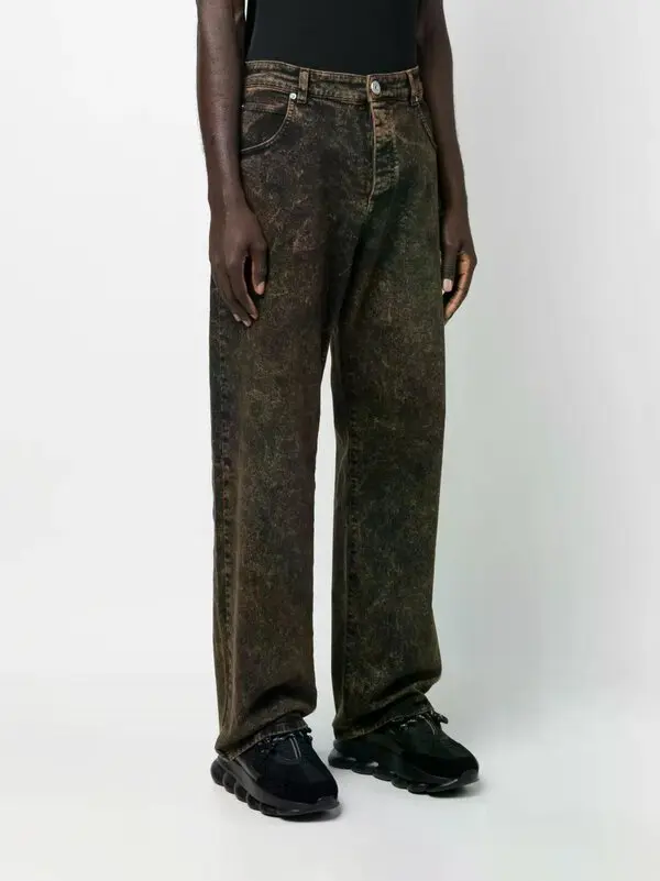 Balmain Distressed-effect Denim Jeans