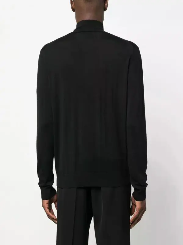LANVIN Roll-neck Wool-blend Jumper