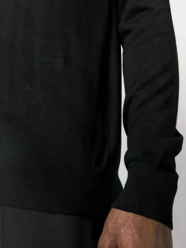 LANVIN Roll-neck Wool-blend Jumper