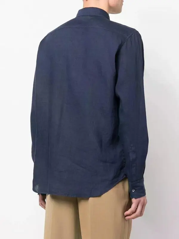 Aspesi Pointed-collar Long-sleeved Shirt