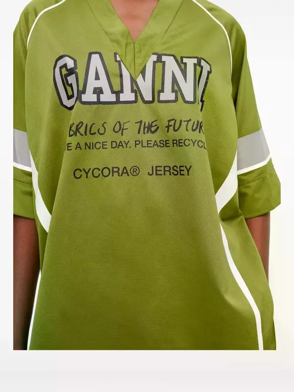 GANNI Future Mesh T-shirt