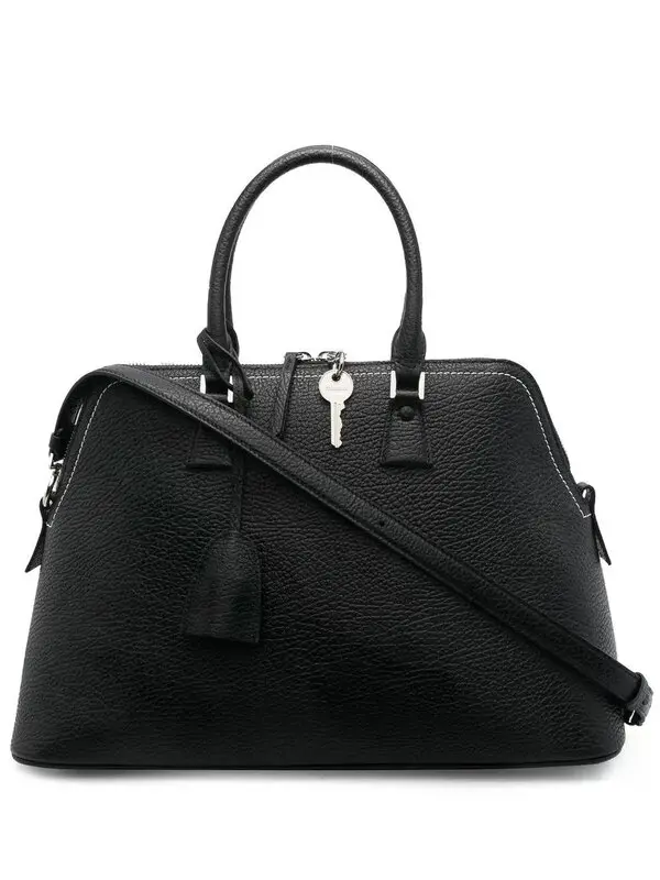 MAISON MARGIELA Multi-pocket Leather Tote Bag