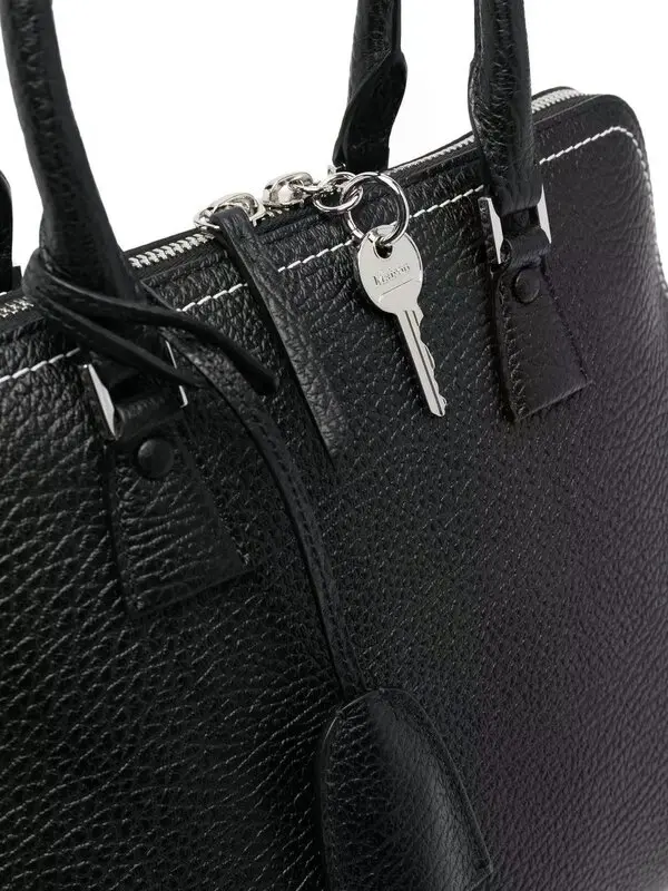 MAISON MARGIELA Multi-pocket Leather Tote Bag