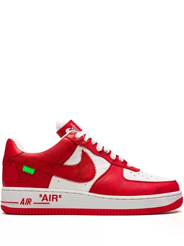 Nike X Louis Vuitton Air Force 1 Low Virgil Abloh White - Red