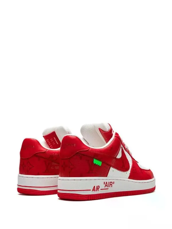 Nike X Louis Vuitton Air Force 1 Low Virgil Abloh White - Red