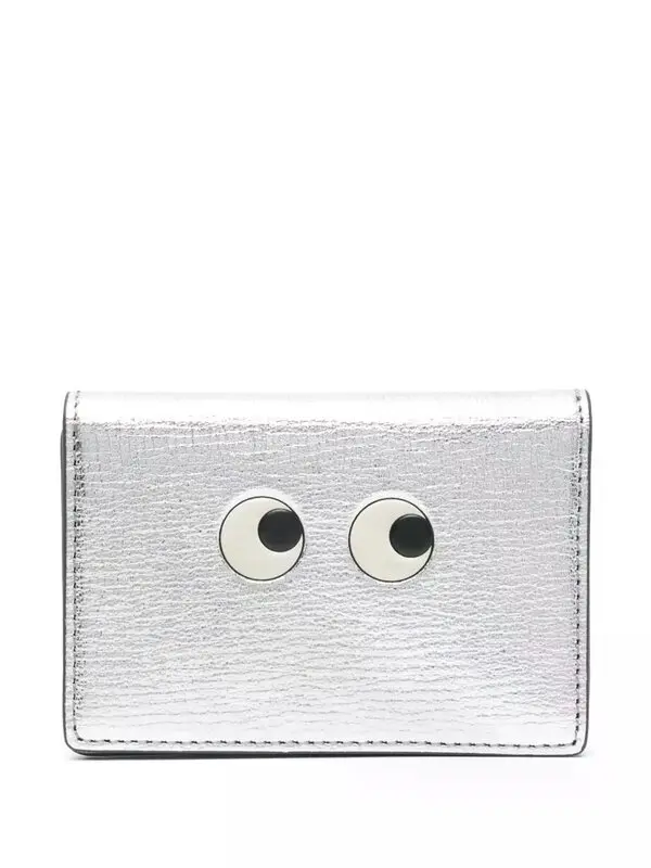 ANYA HINDMARCH Eyes Card Holder - Silver