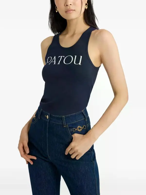 PATOU Logo-print Tank Top