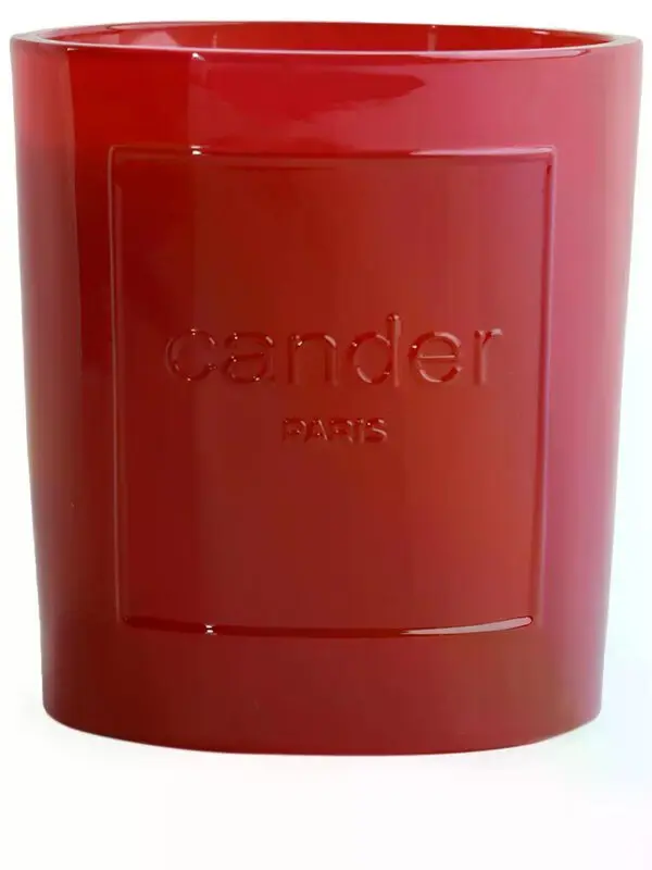 CANDER Fete Logo-embossed Candle - Red