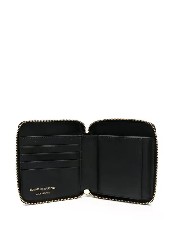 Comme Des Garçons Zip Around Textured Wallet