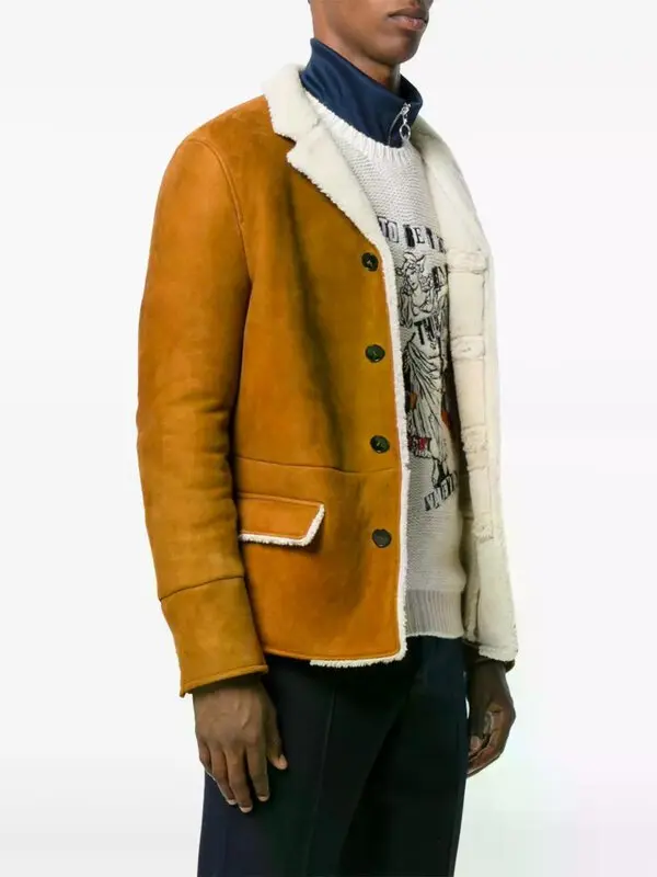 Valentino Garavani Shearling-trim Jacket