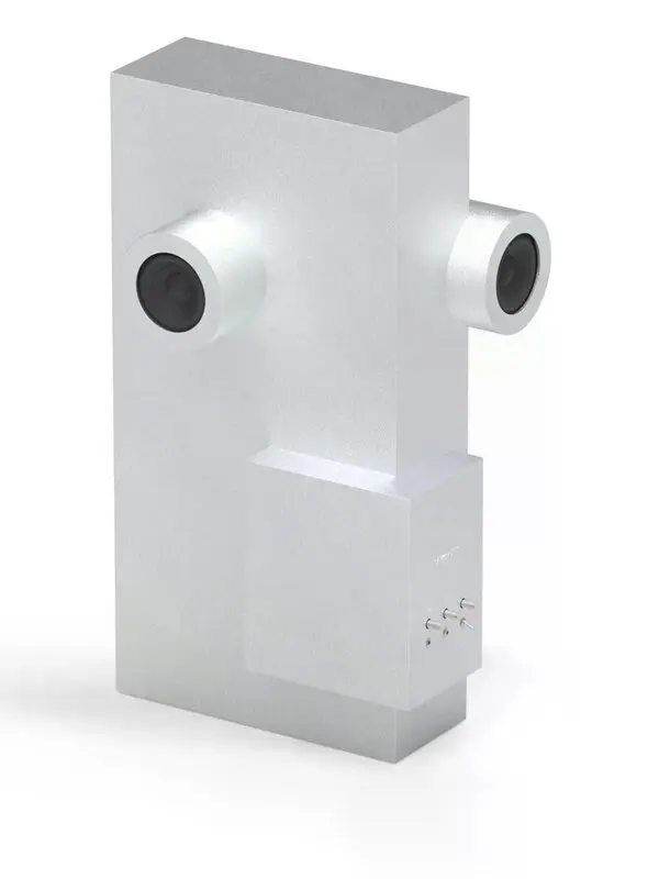 TRANSPARENT Brutalist Speaker - Silver