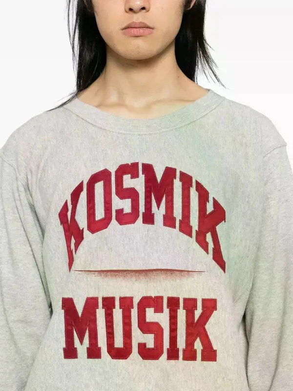 Undercover Slogan Print Sweater