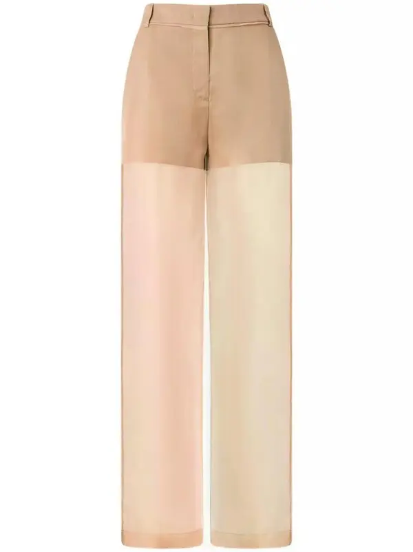 Pinko Paneled Straight Trousers