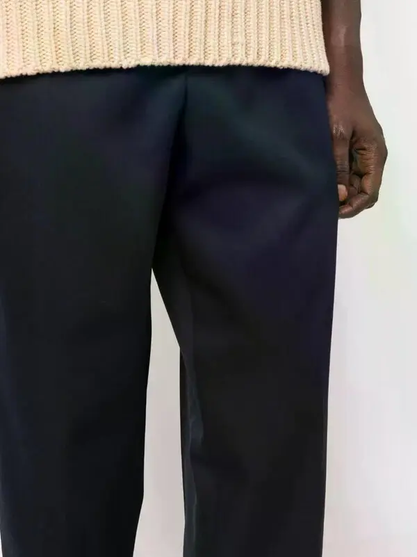 JIL SANDER Elasticated-waistband Tapered Trousers