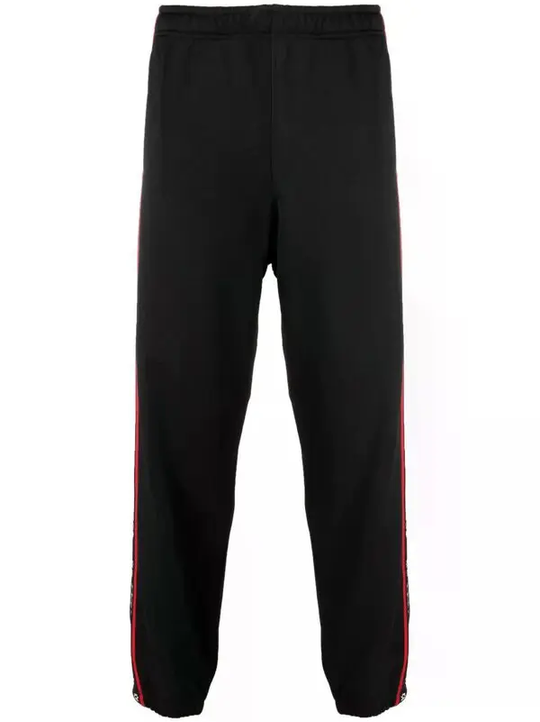 44 LABEL GROUP Logo-stripes Cotton Track Pants