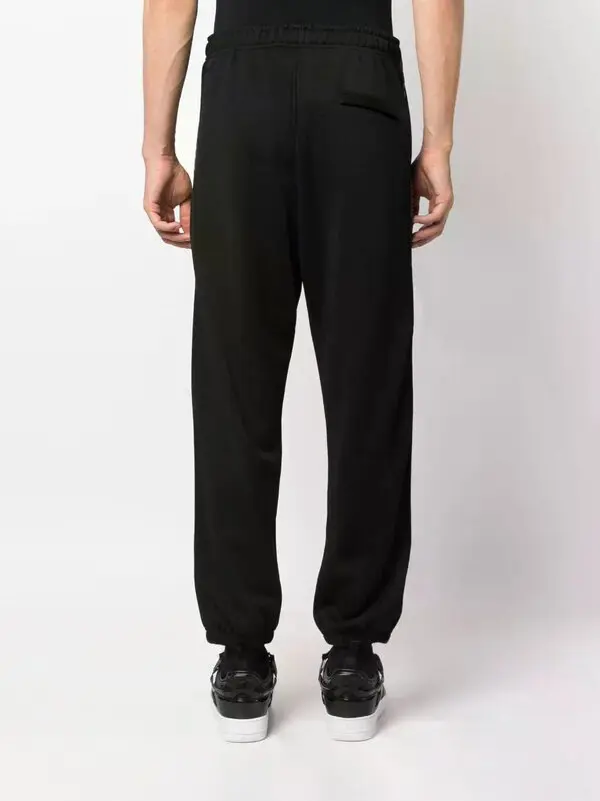 44 LABEL GROUP Logo-stripes Cotton Track Pants
