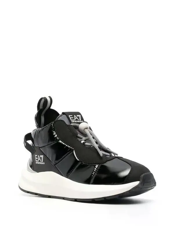 EA7 Padded Mid-top Sneakers