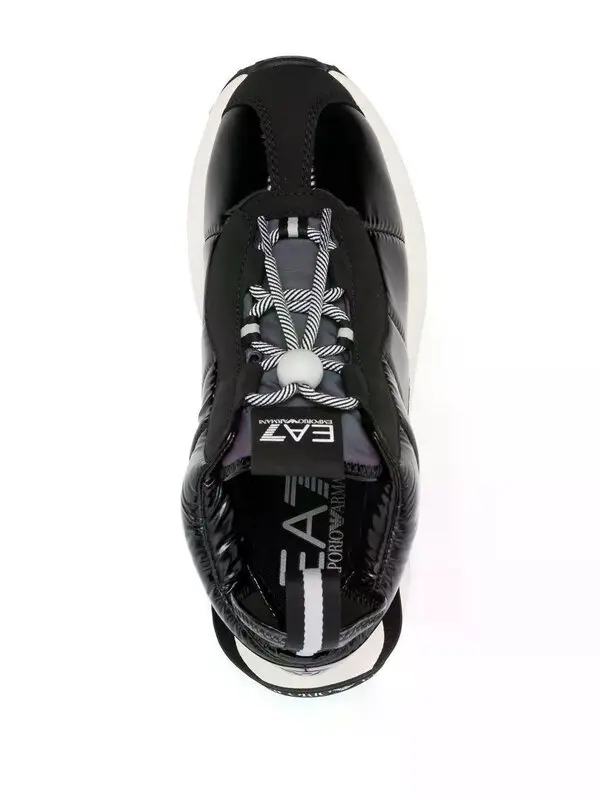 EA7 Padded Mid-top Sneakers
