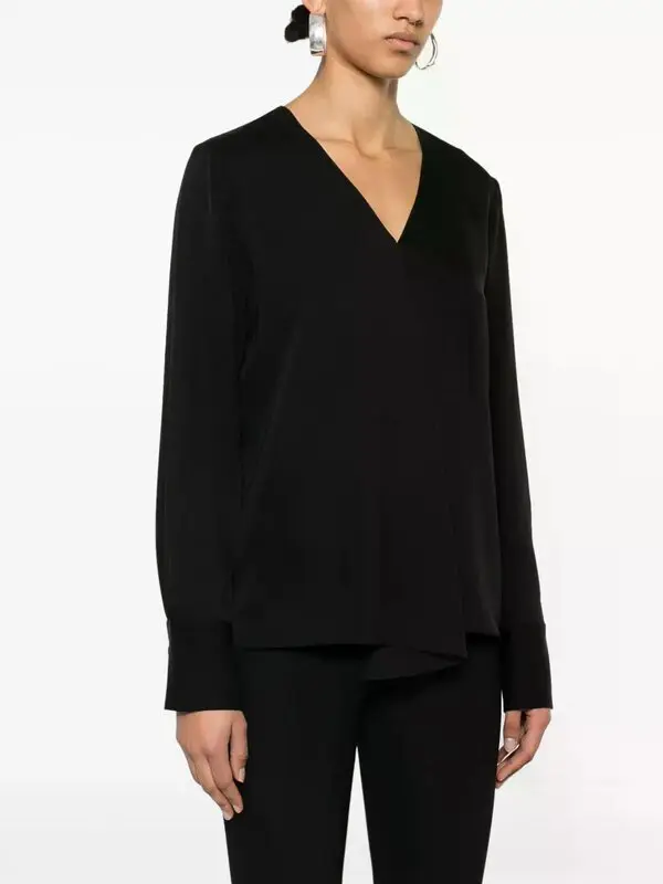 Theory Silk Georgette Blouse