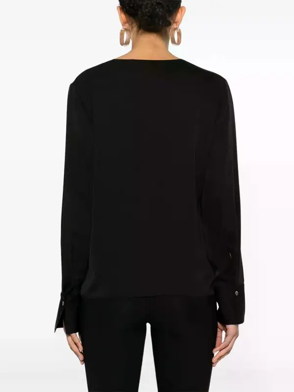 Theory Silk Georgette Blouse