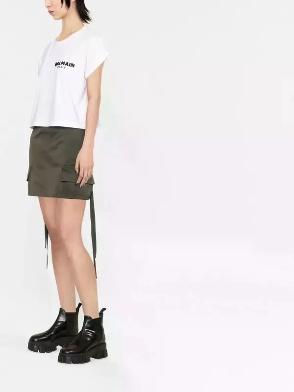 Balmain Sequin Logo T-shirt