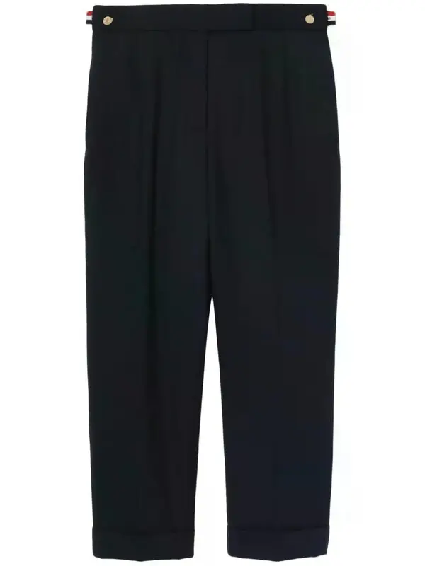 Thom Browne Super 120's Wool Twill Slim-fit Trousers