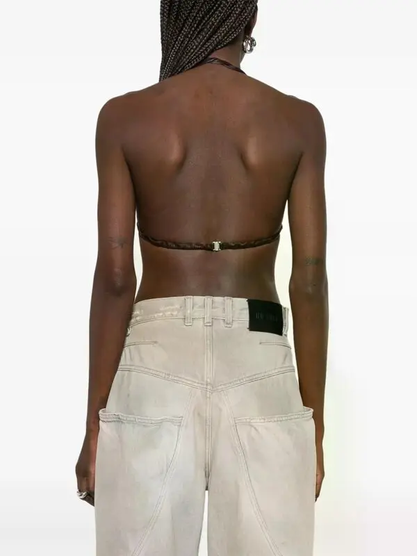 Rick Owens Leather Bra Top