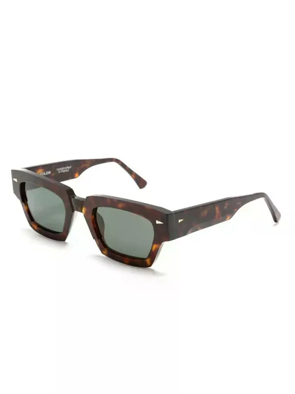 AHLEM Rectangle-frame Sunglasses - Brown
