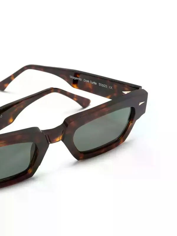 AHLEM Rectangle-frame Sunglasses - Brown