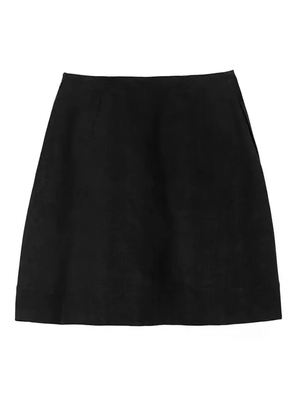 JIL SANDER High-waist A-line Mini Skirt