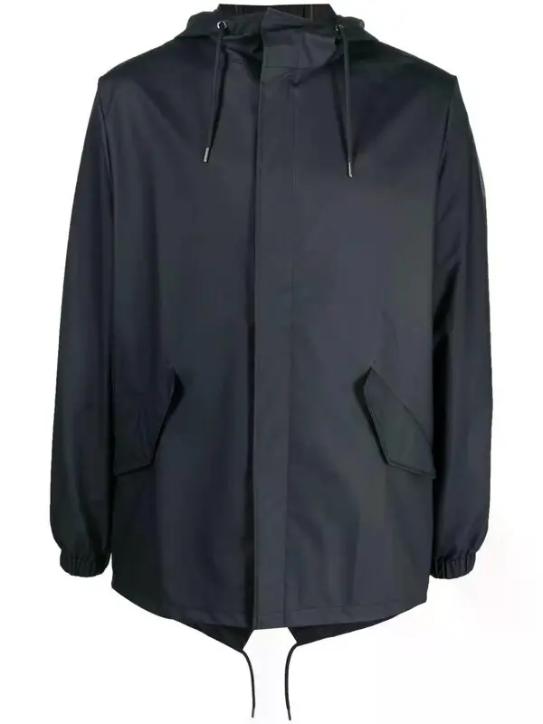 Rains Drawstring-hood Parka Jacket