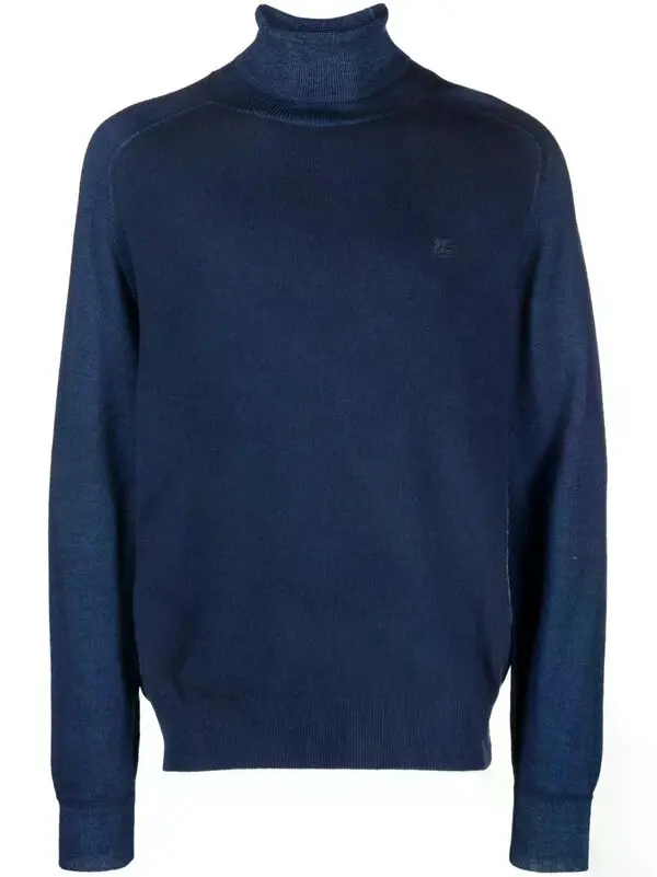 Etro Pegaso-embroidered Roll-neck Jumper
