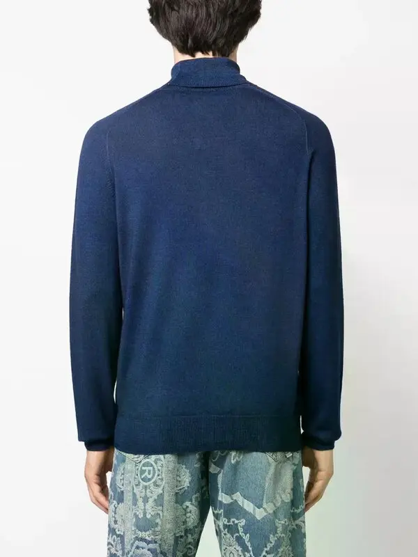 Etro Pegaso-embroidered Roll-neck Jumper