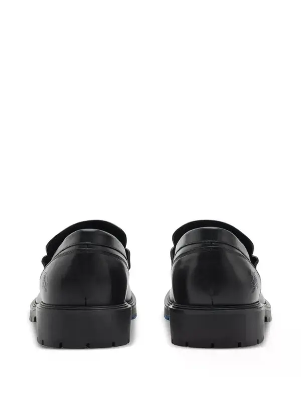 Burberry Equestrian Knight Loafers